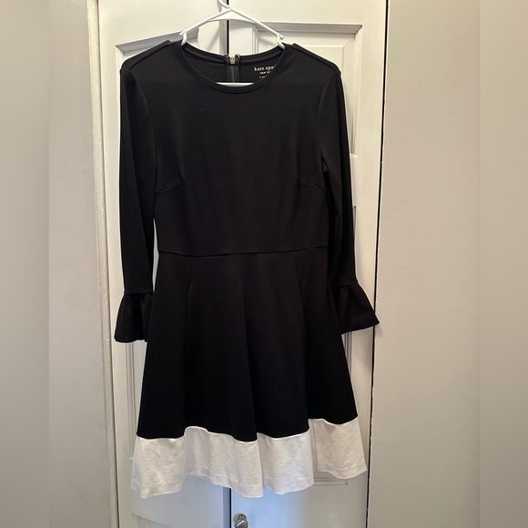 kate spade | Dresses | Euc Kate Spade New York Colorblock Bell Sleeve ...